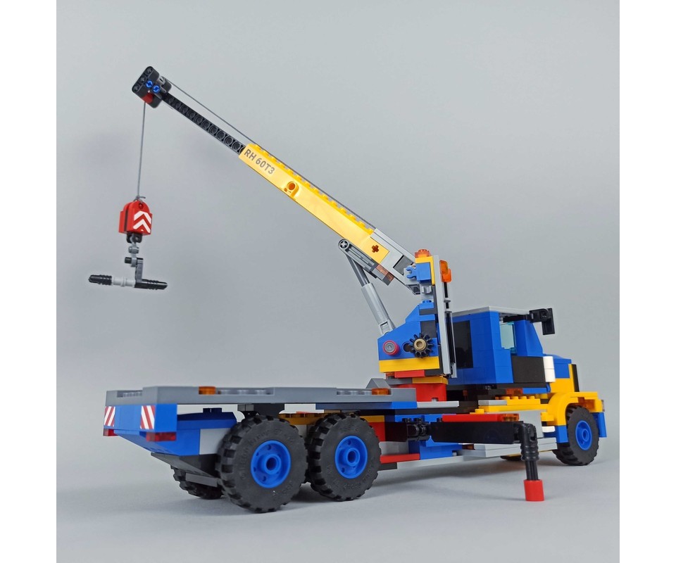 LEGO MOC 60324 Oilfield Crane Truck by M_longer | Rebrickable - Build ...
