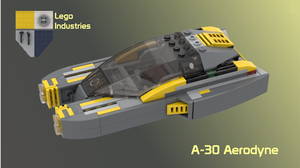 LEGO MOC A-30 Aerodyne (yellow version) by Lego_Industries ...
