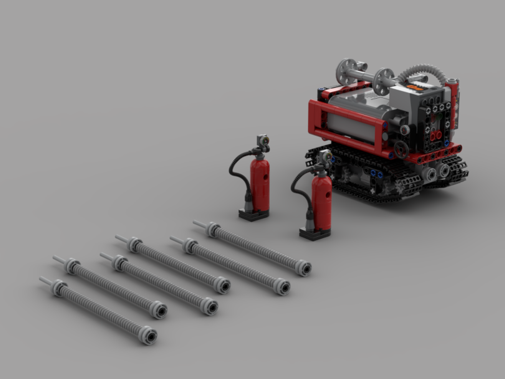 LEGO MOC Fire Accessories by Furchtis | Rebrickable - Build with LEGO