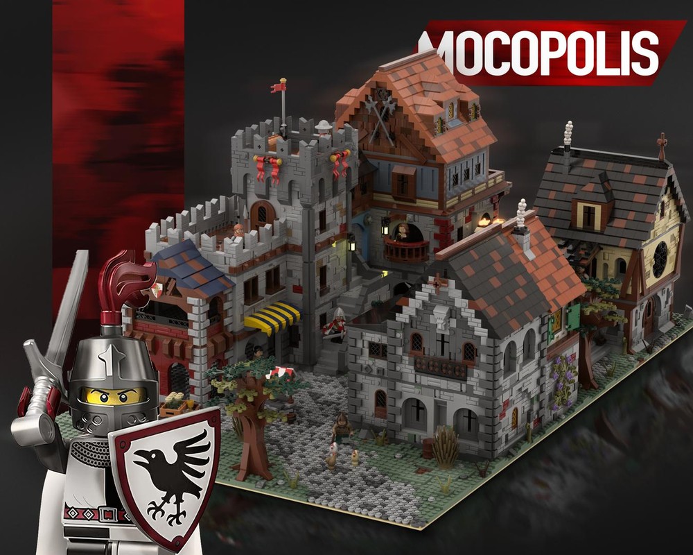 LEGO MOC Medieval Street for Royal Castle, Addition by MOCOPOLIS ...