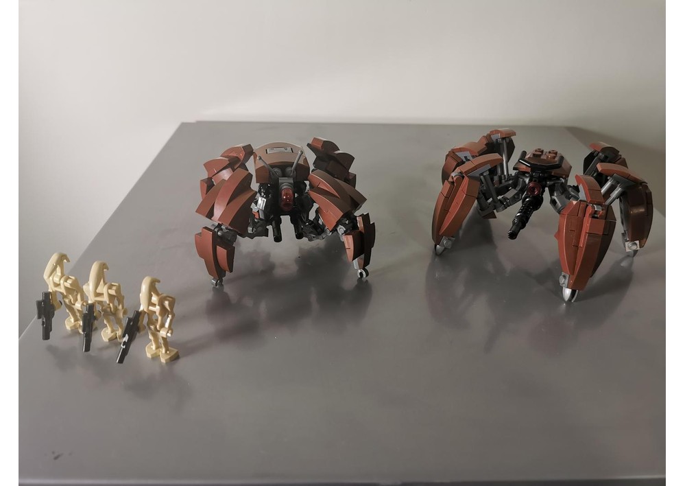 LEGO MOC LM-432 Crab Droid by TIEbreak | Rebrickable - Build with LEGO