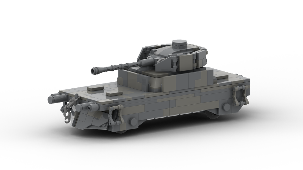 Lego Moc Tank Hunter Car With Panzer Iv Turret By Kjviktor