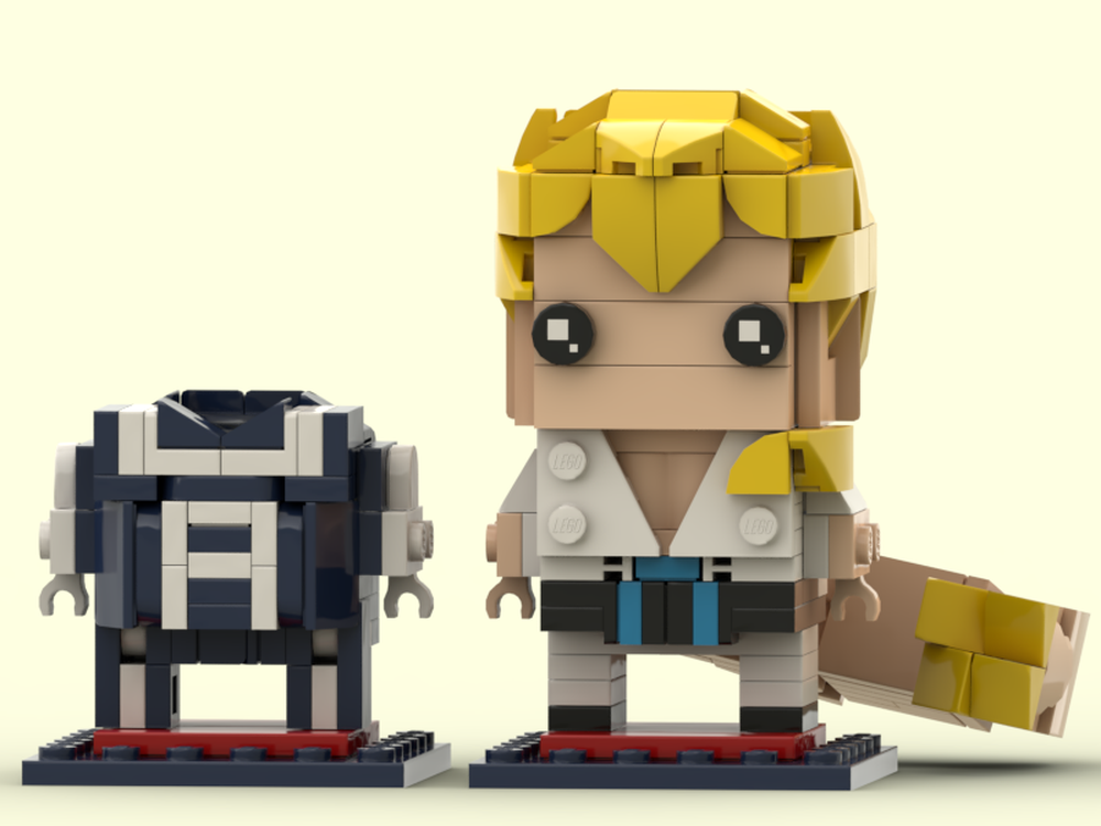 LEGO MOC Mashirao Ojiro & Toru Hagakure - My Hero Academia BrickHeadz ...