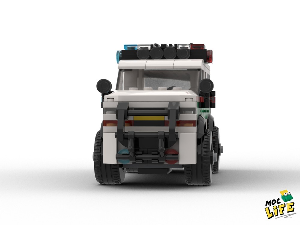 LEGO MOC Chevrolet Tahoe U.S. park ranger by MocLife | Rebrickable ...