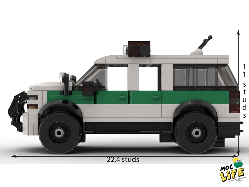 LEGO MOC Chevrolet Tahoe U.S. park ranger by MocLife | Rebrickable ...