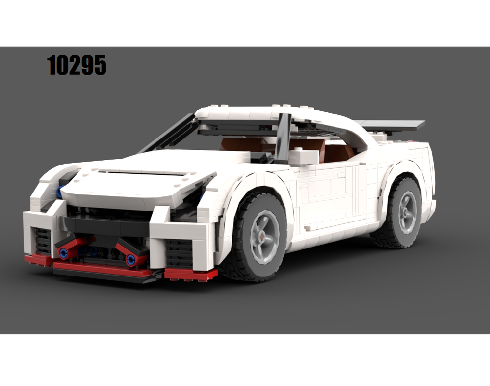 LEGO MOC 10295 - NISSAN GT-R by ale0794 | Rebrickable - Build with LEGO
