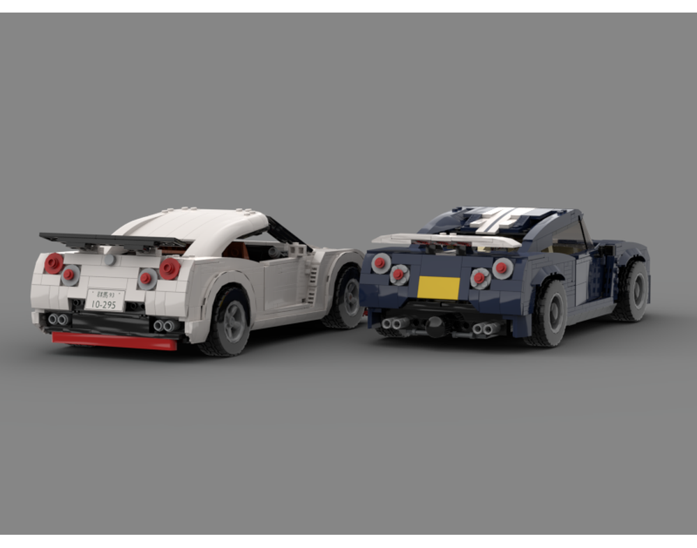 LEGO MOC 10295 - NISSAN GT-R by ale0794 | Rebrickable - Build with LEGO