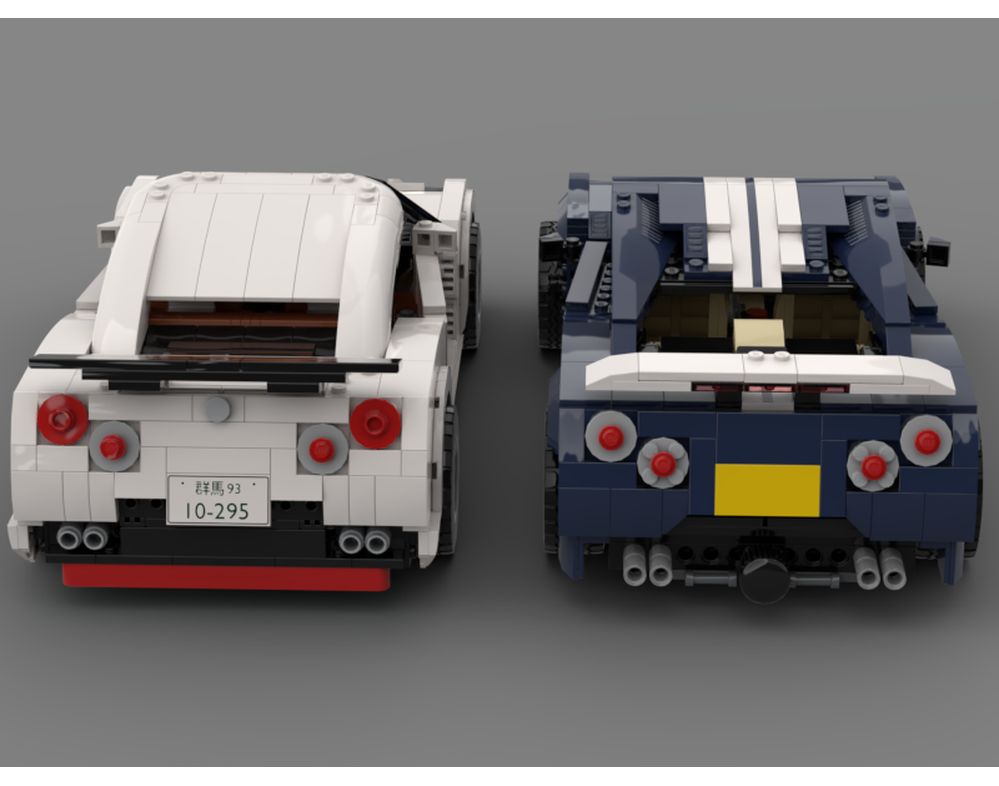 LEGO MOC 10295 - NISSAN GT-R by ale0794 | Rebrickable - Build with LEGO