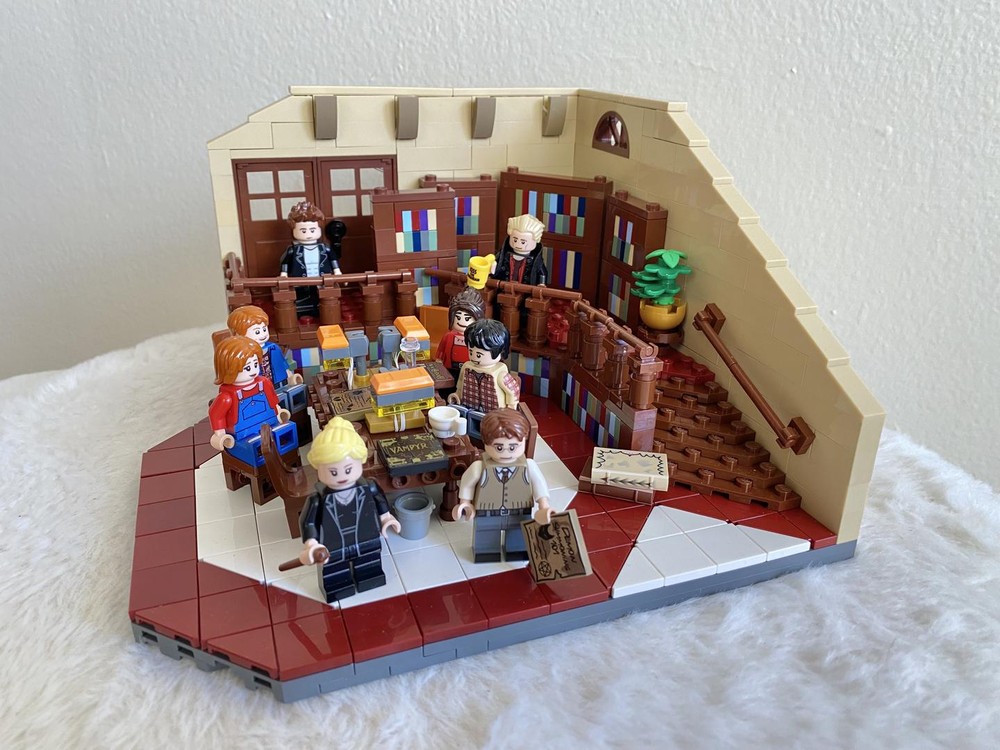 LEGO MOC-99148 Buffy the Vampire Slayer: Sunnydale High School Library ...