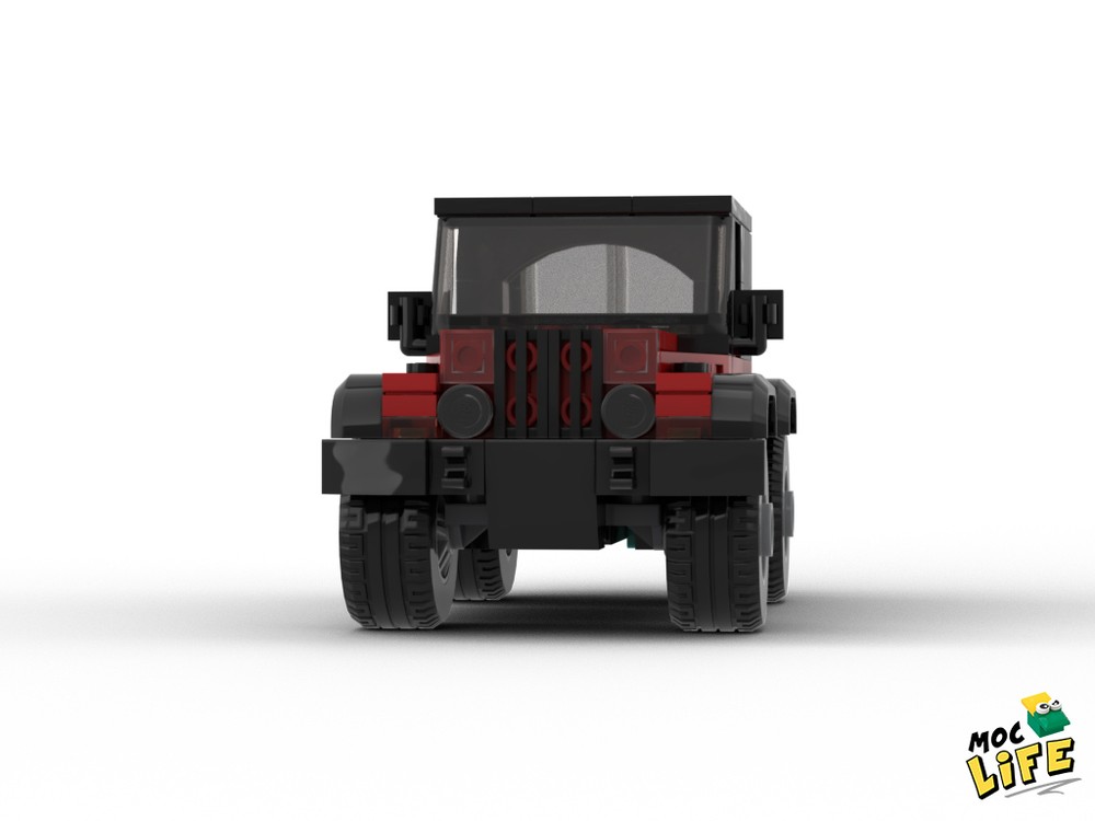 LEGO MOC Jeep TJ by MocLife | Rebrickable - Build with LEGO