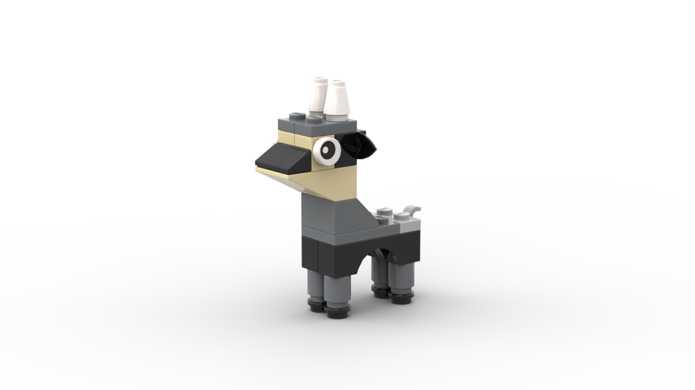 LEGO MOC 11011 Horoscope goat by Lenarex | Rebrickable - Build with LEGO
