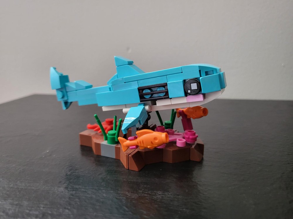 LEGO MOC-99172 BLÅHAJ IKEA Shark by intim305 | Rebrickable - Build with ...