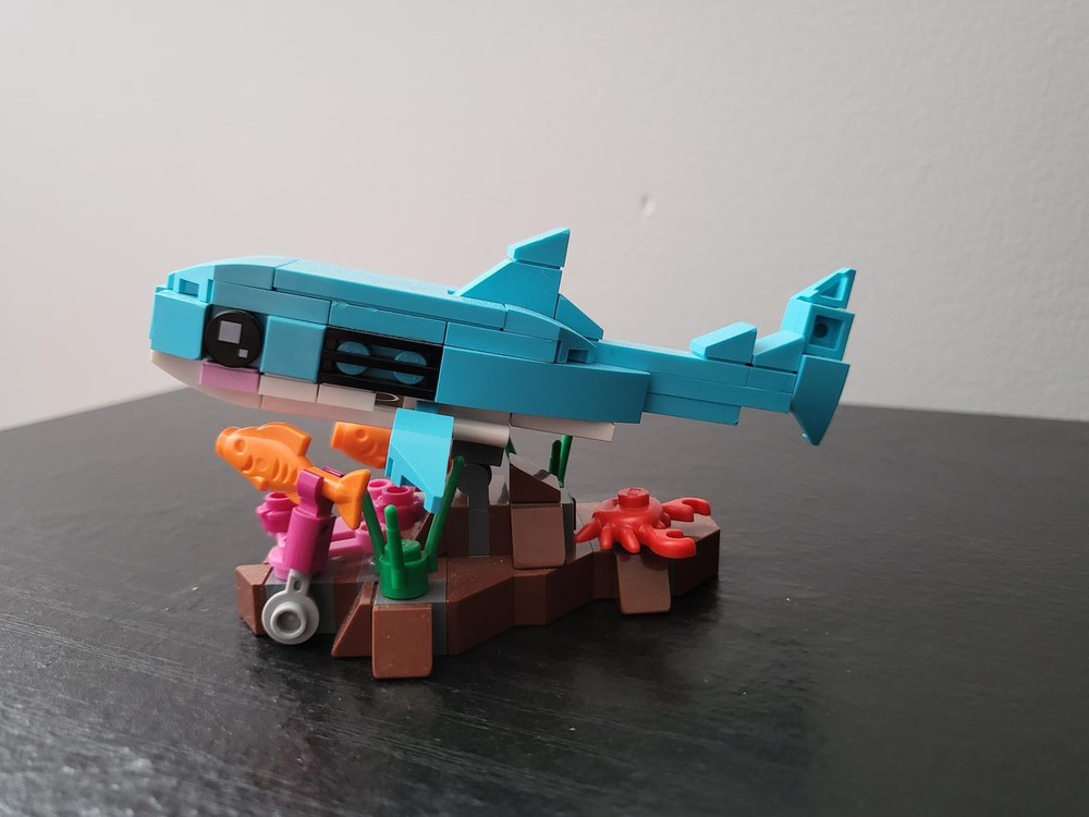 LEGO MOC-99172 BLÅHAJ IKEA Shark by intim305 | Rebrickable - Build with ...