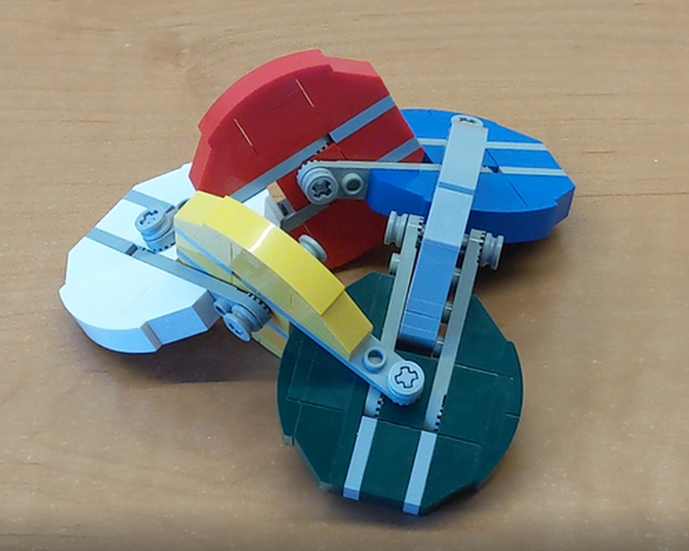 LEGO MOC Lego Kaleidocycle by LinearMotion | Rebrickable - Build with LEGO