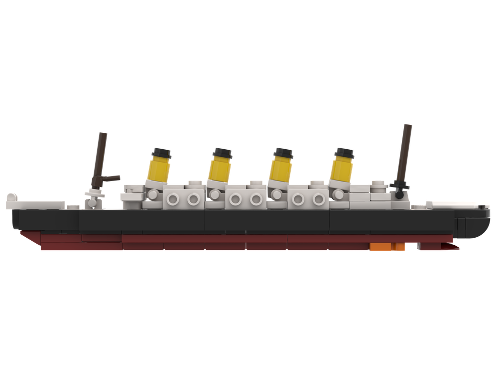 LEGO MOC RMS Titanic by The Bobby Brix Channel | Rebrickable - Build ...