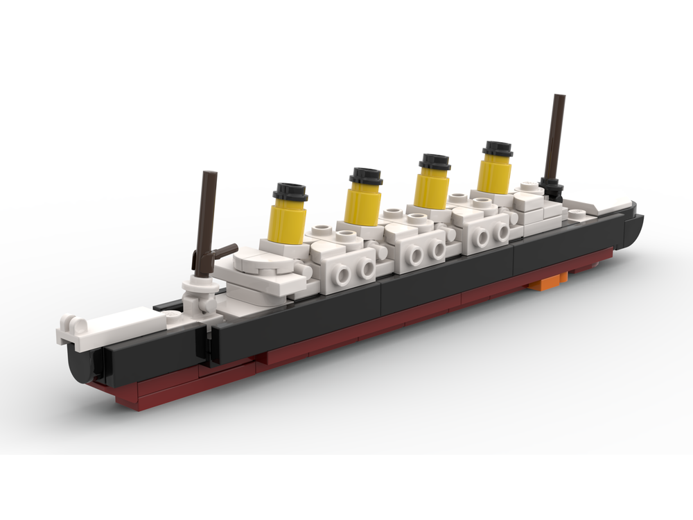 LEGO MOC RMS Titanic by The Bobby Brix Channel | Rebrickable - Build ...
