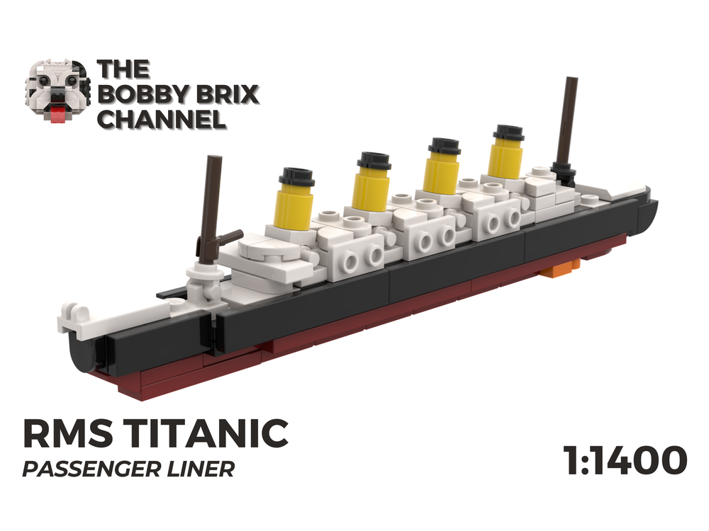 LEGO MOC RMS Titanic by The Bobby Brix Channel | Rebrickable - Build ...