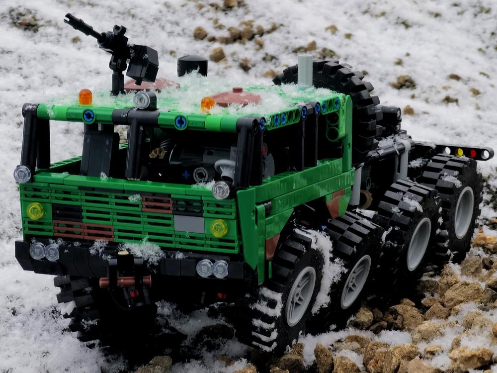 LEGO MOC Tatra 813 Off-road by vinsen | Rebrickable - Build with LEGO