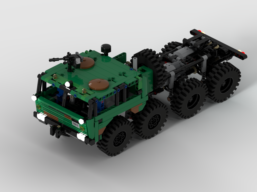 LEGO MOC Tatra 813 Off-road by vinsen | Rebrickable - Build with LEGO