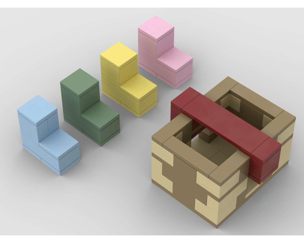 LEGO MOC 4L BASKET by uminuo | Rebrickable - Build with LEGO
