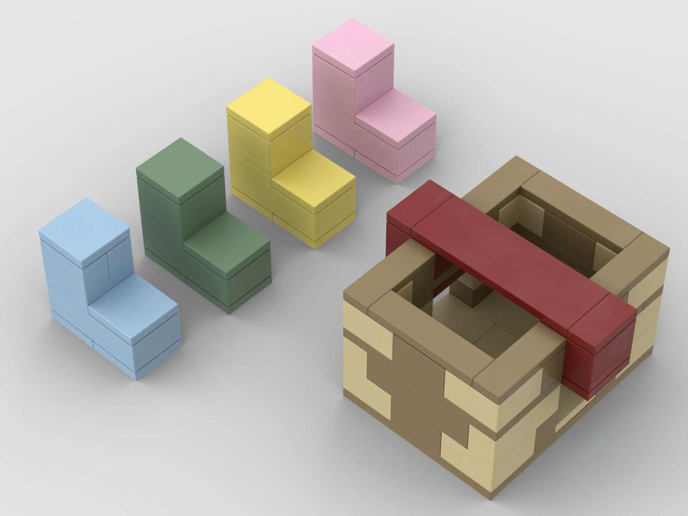 LEGO MOC 4L BASKET by uminuo | Rebrickable - Build with LEGO