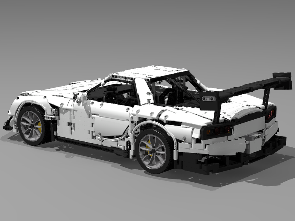 LEGO MOC mazda rx7 widebody by Antoine11 | Rebrickable - Build with LEGO