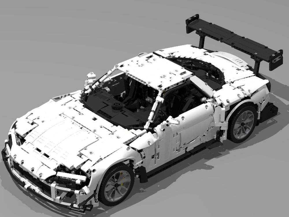 LEGO MOC mazda rx7 widebody by Antoine11 | Rebrickable - Build with LEGO