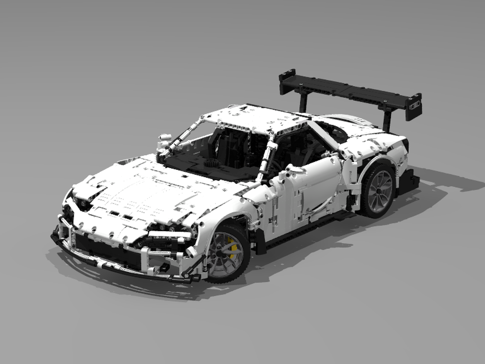 LEGO MOC mazda rx7 widebody by Antoine11 | Rebrickable - Build with LEGO