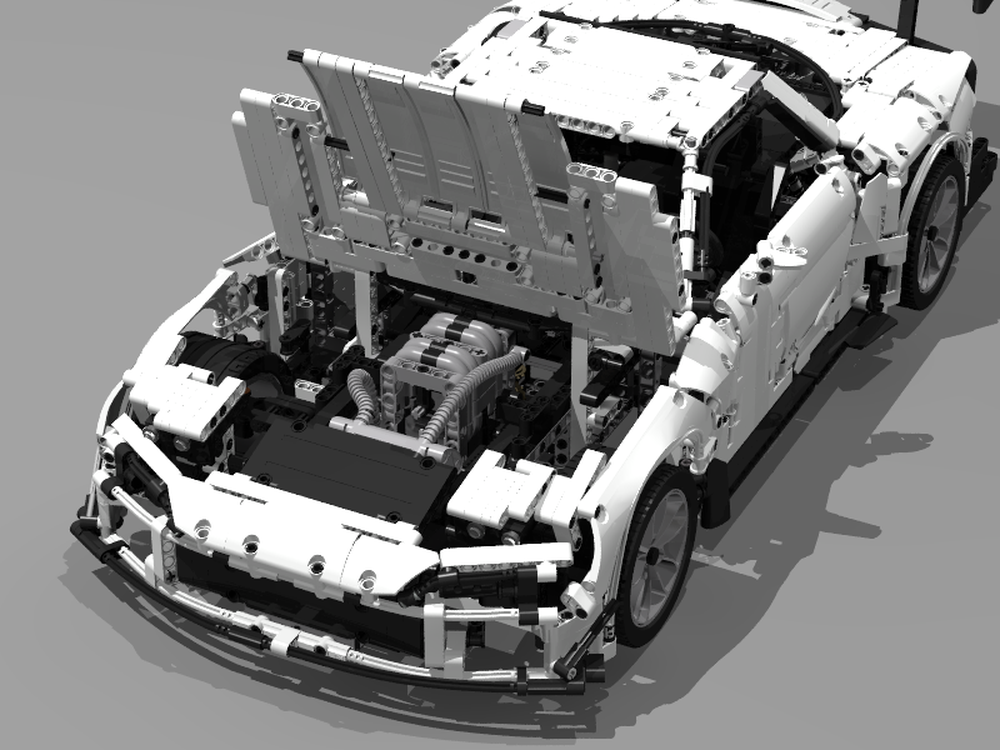 LEGO MOC mazda rx7 widebody by Antoine11 | Rebrickable - Build with LEGO