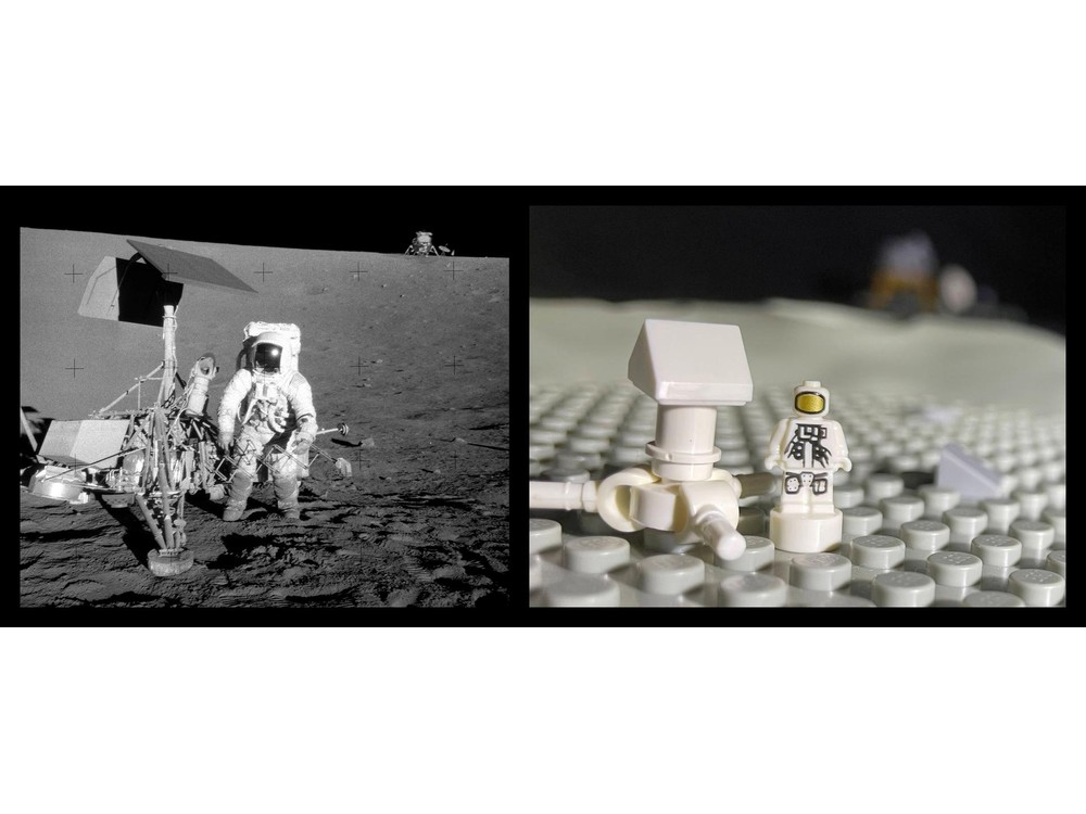 LEGO MOC Surveyor 3 - 1:110 scale - for Apollo12 recreation by uberdude ...