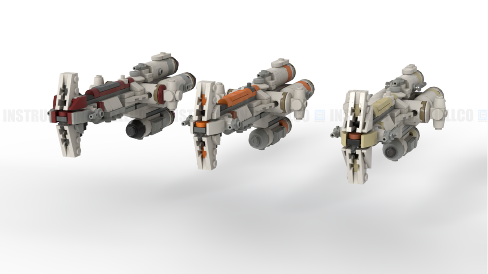 LEGO MOC Mini Size Hammerhead Corvette : RENEWAL by jellco ...