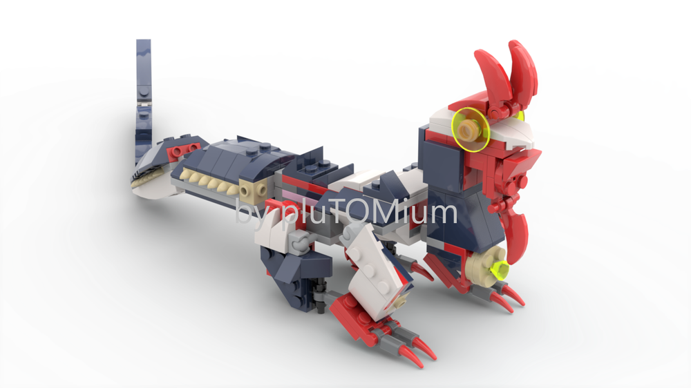 LEGO MOC Basilisk (LEGO 31088 Alternate) by pluTOMium | Rebrickable ...