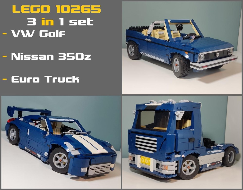 LEGO MOC-99328 10265 3 in 1 alternative set by Kirvet | Rebrickable ...