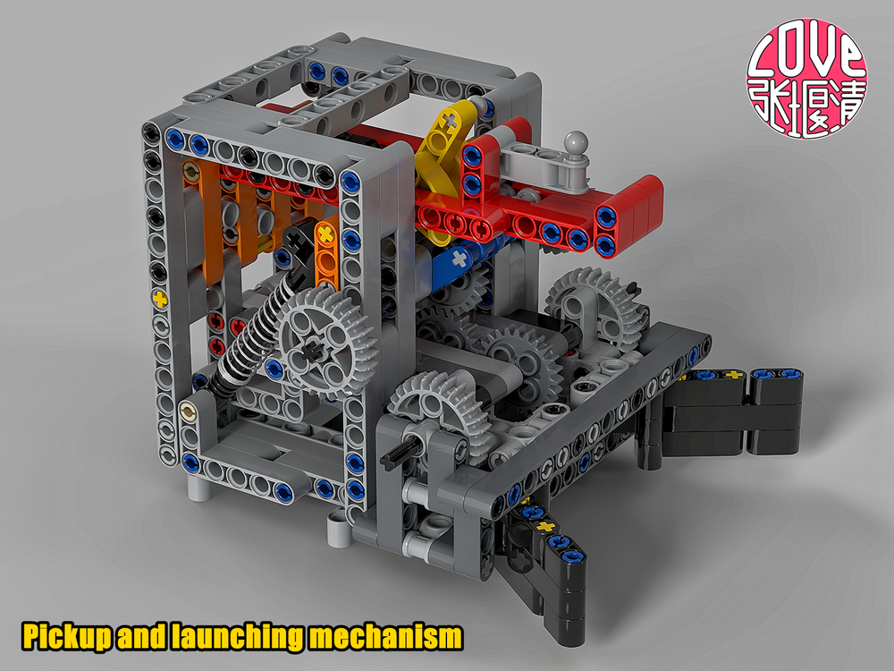 LEGO MOC Pinball device by Love张堰清 | Rebrickable - Build with LEGO