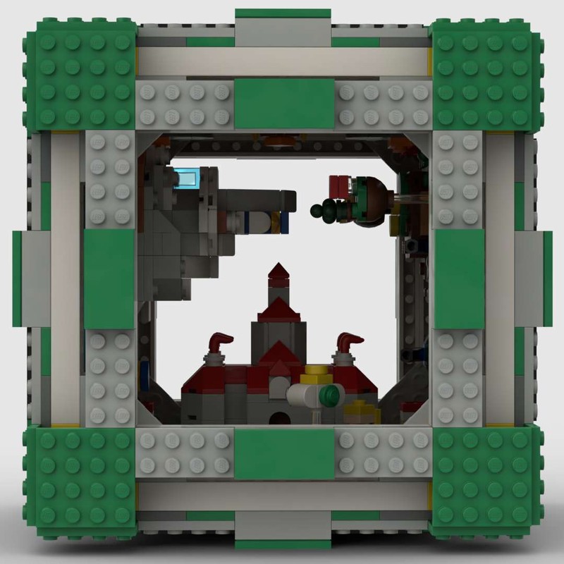 LEGO MOC Scene 3 in 12x12 in Super Mario 64 Fit For Frame by uminuo ...