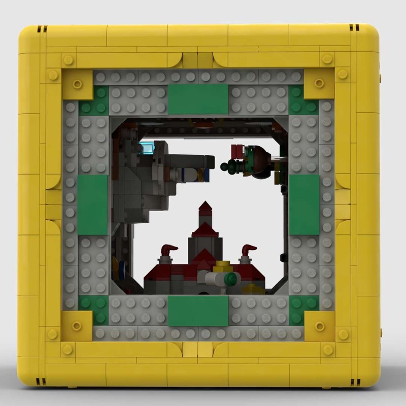 LEGO MOC Scene 3 in 12x12 in Super Mario 64 Fit For Frame by uminuo ...
