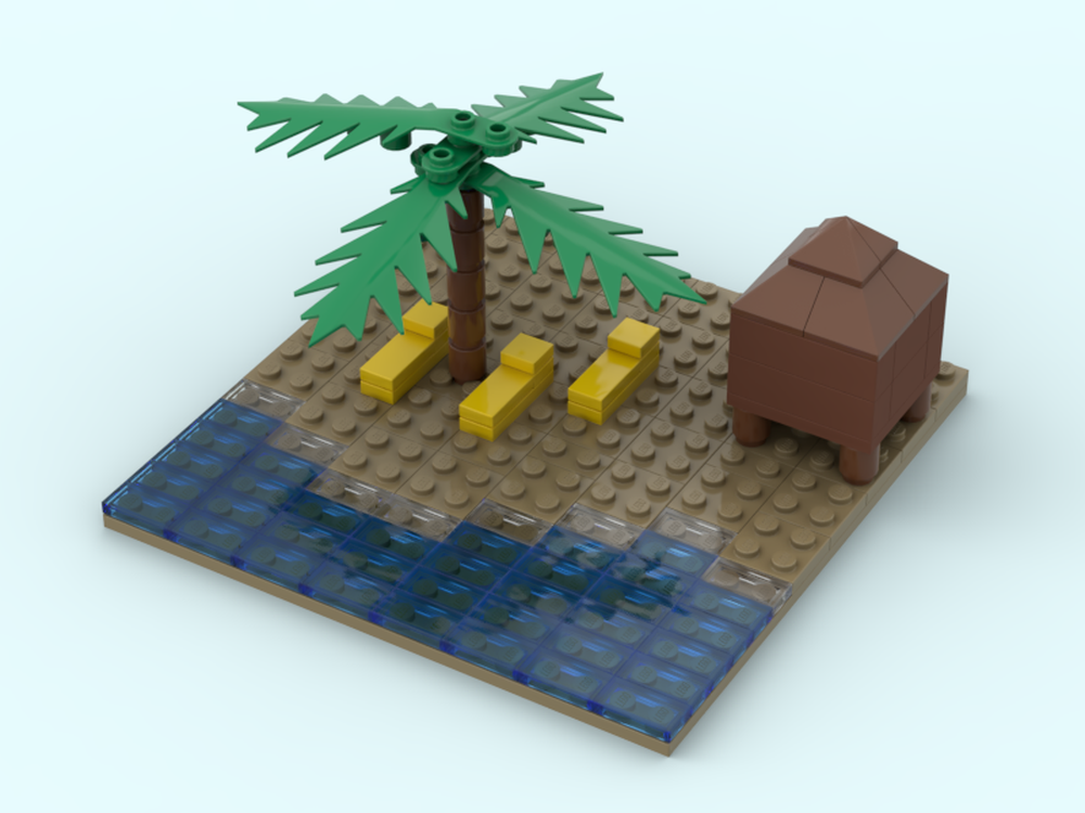 LEGO MOC Lego Beach by angelopaul | Rebrickable - Build with LEGO