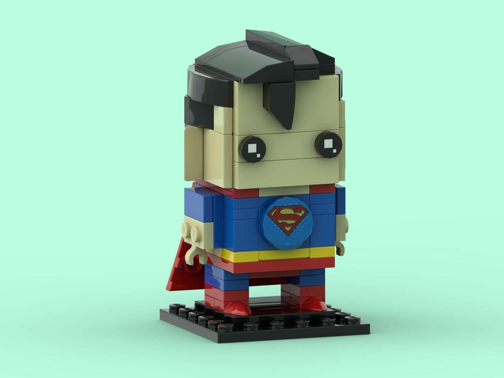 LEGO MOC Brickheadz Superhero by Puremadness | Rebrickable - Build with ...