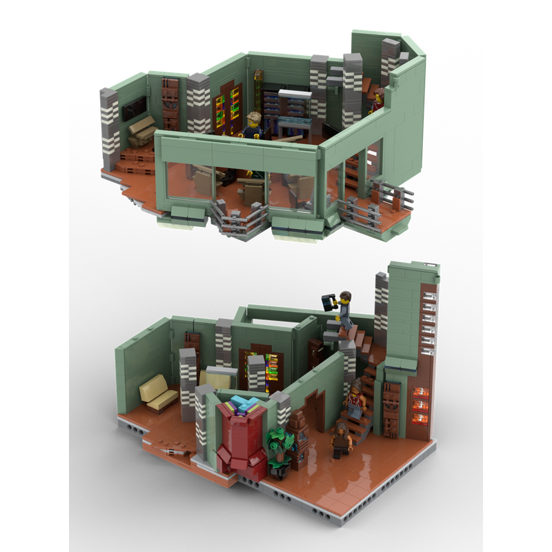 LEGO MOC Stargate Atlantis Control Room by axsbricks | Rebrickable ...