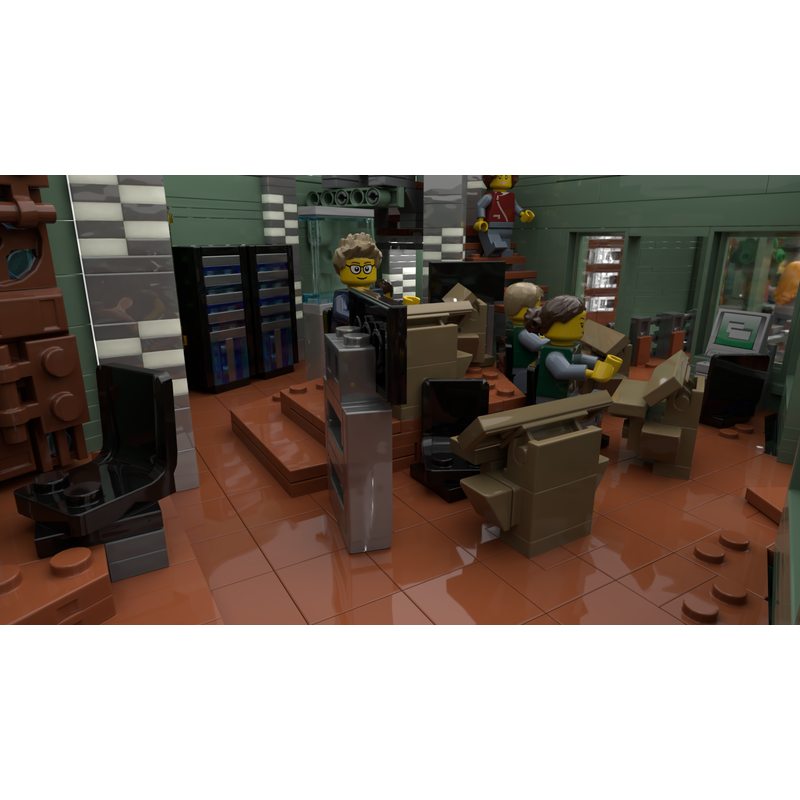 LEGO MOC Stargate Atlantis Control Room by axsbricks | Rebrickable ...