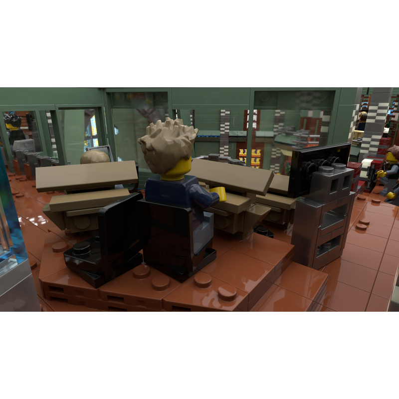 LEGO MOC Stargate Atlantis Control Room by axsbricks | Rebrickable ...