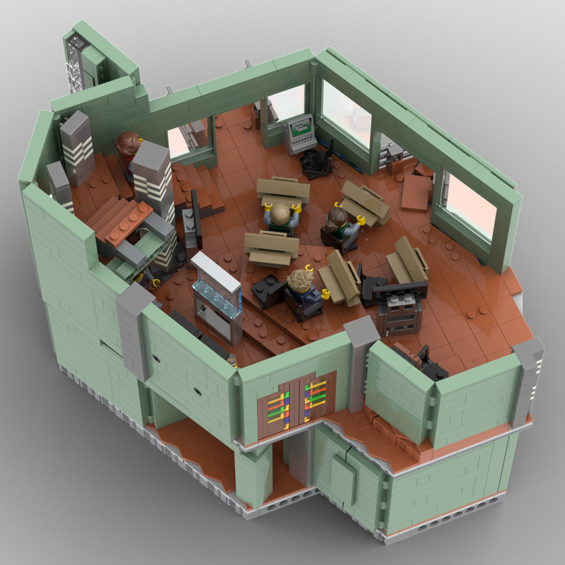 LEGO MOC Stargate Atlantis Control Room by axsbricks | Rebrickable ...