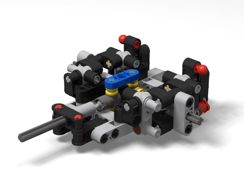 LEGO MOC Tiny driven suspension by TechnicGuy303 | Rebrickable - Build ...