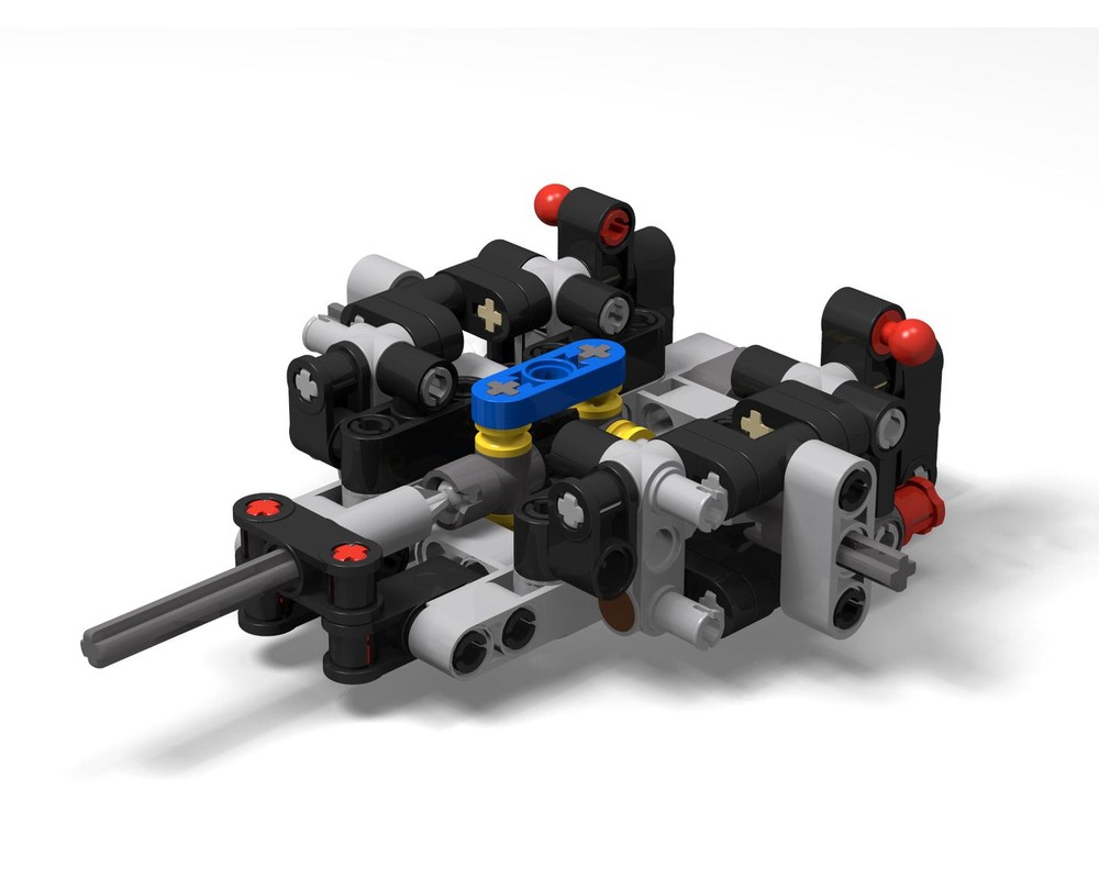 LEGO MOC Tiny driven suspension by TechnicGuy303 | Rebrickable - Build ...