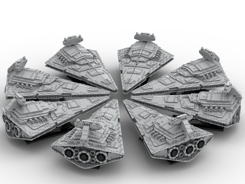 LEGO MOC Midi Scale Imperial Destroyer - ISD Display Model by The ...