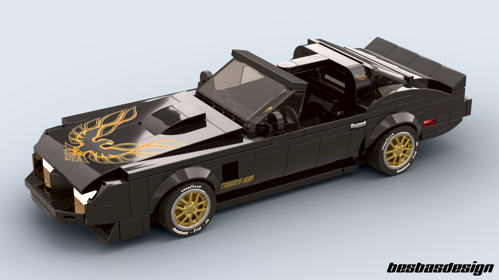 LEGO MOC Pontiac Trans Am, Smokey and the Bandit by besbasdesign ...