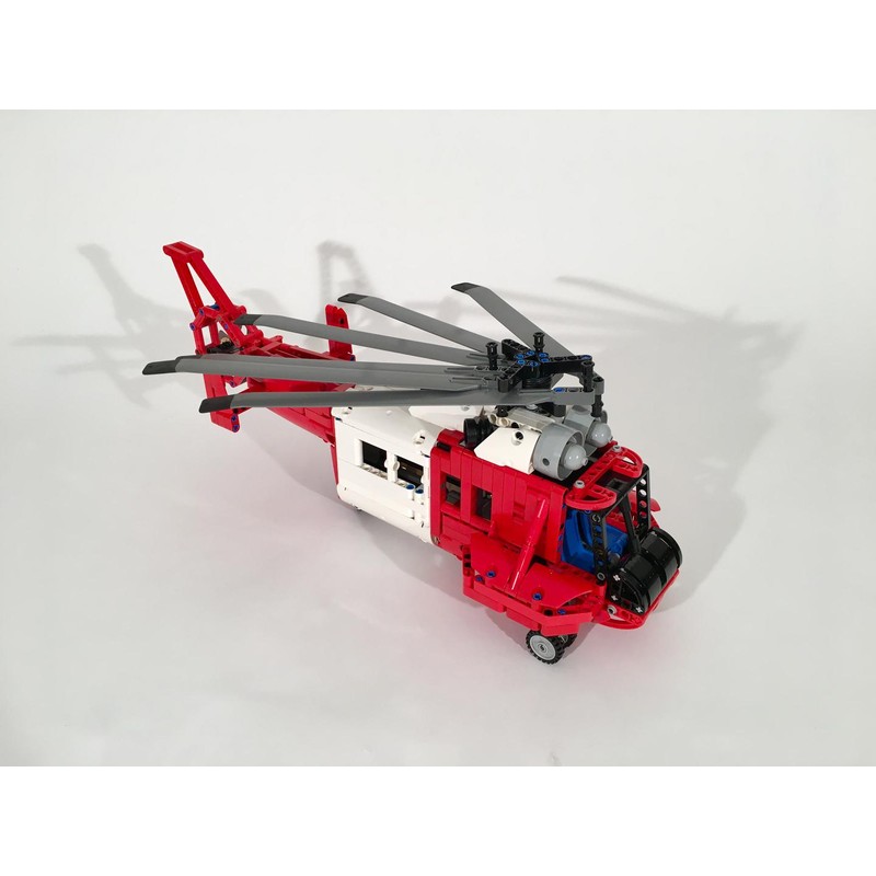 Lego Moc Coast Guard Helicopter By Thirdwigg Rebrickable Build With