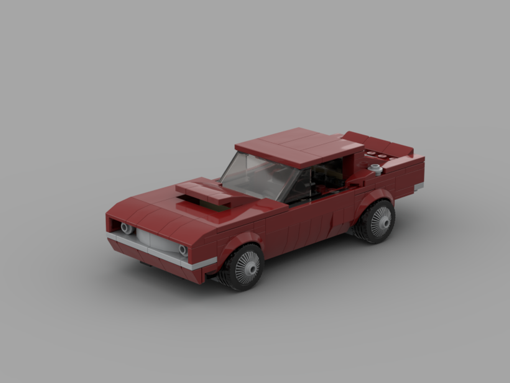 LEGO MOC 76903 Charger American Muscle Car by dean-l | Rebrickable ...