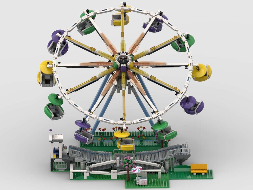 LEGO MOC Paratrooper Ride - Alt build of 10247 by Gdale | Rebrickable ...