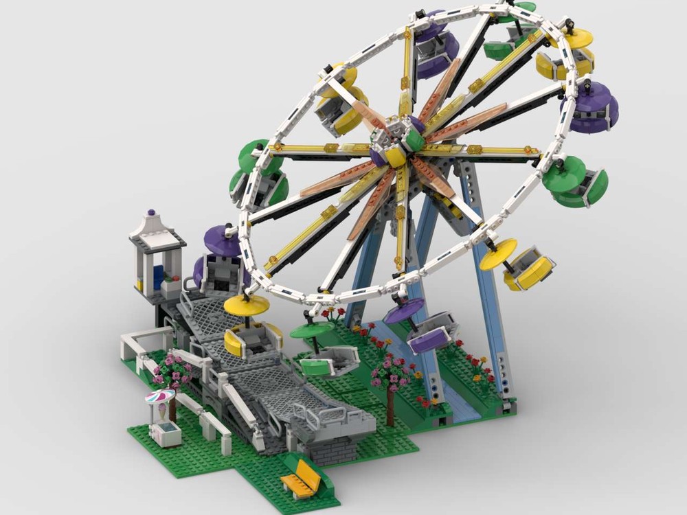 LEGO MOC Paratrooper Ride - Alt build of 10247 by Gdale | Rebrickable ...